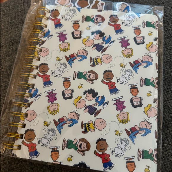 Peanuts | Office | Nib Peanuts Spiral Notebook With All The Colorful ...